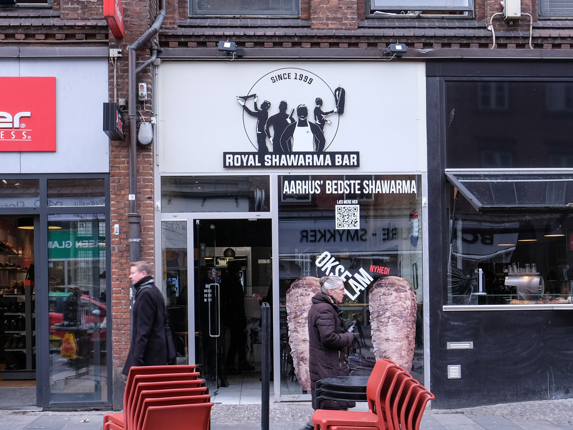 Royal Shawarma Bar - Shawarma eller pita med okse, lam, falafel