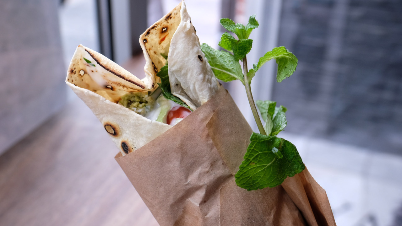 Royal Shawarma Bar - Shawarma eller pita med okse, lam, falafel