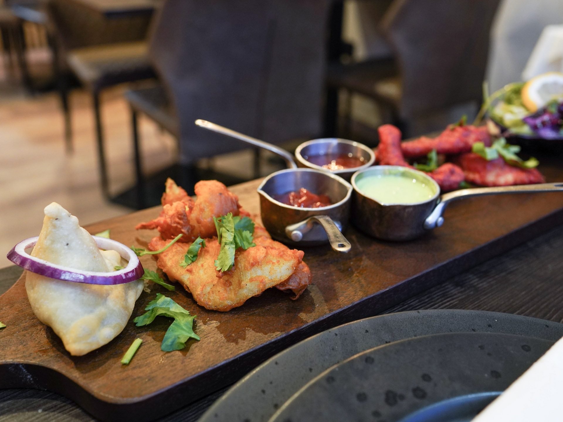 Masala - restaurant og take away med indisk mad i London style