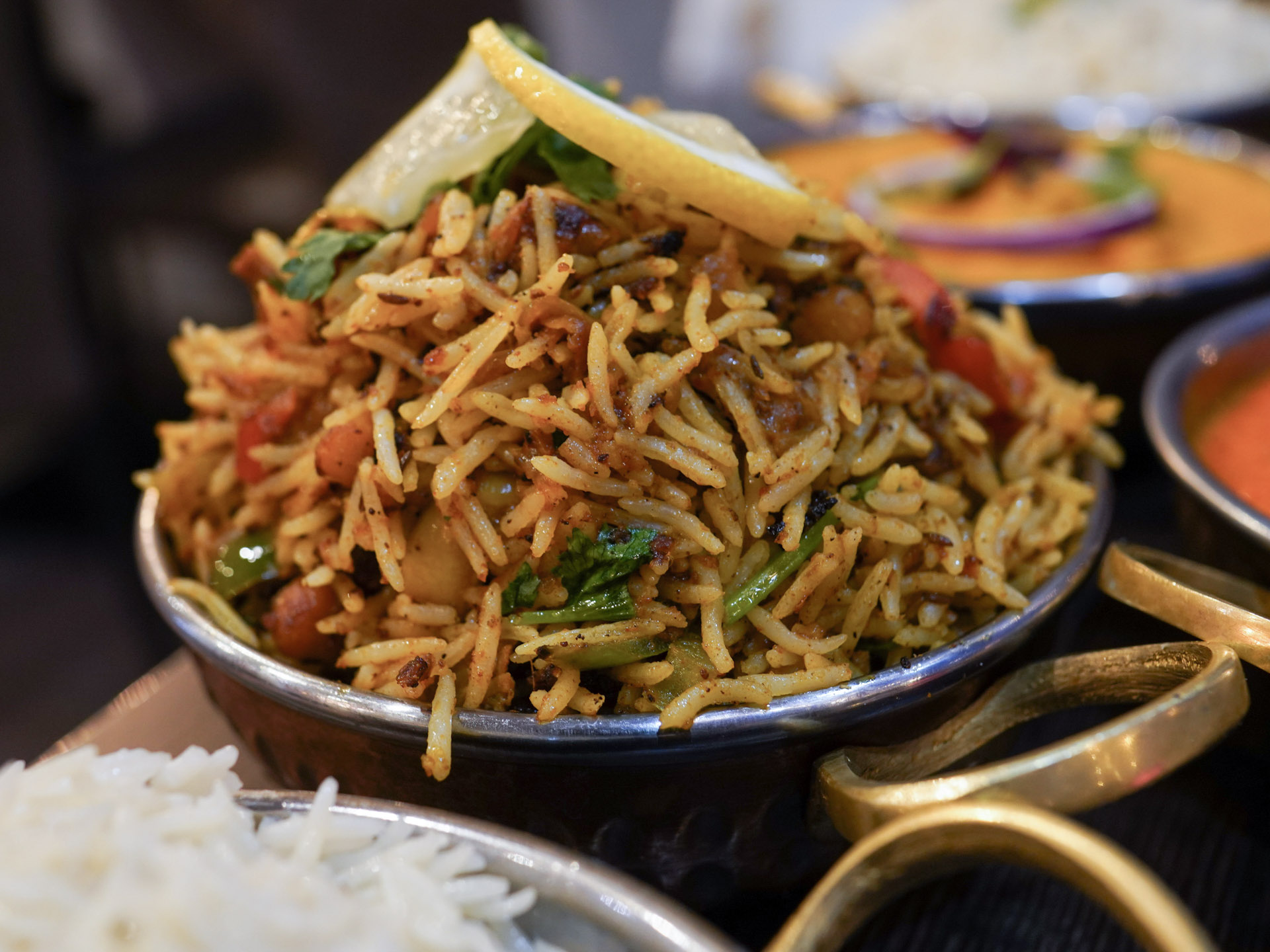 Masala - restaurant og take away med indisk mad i London style