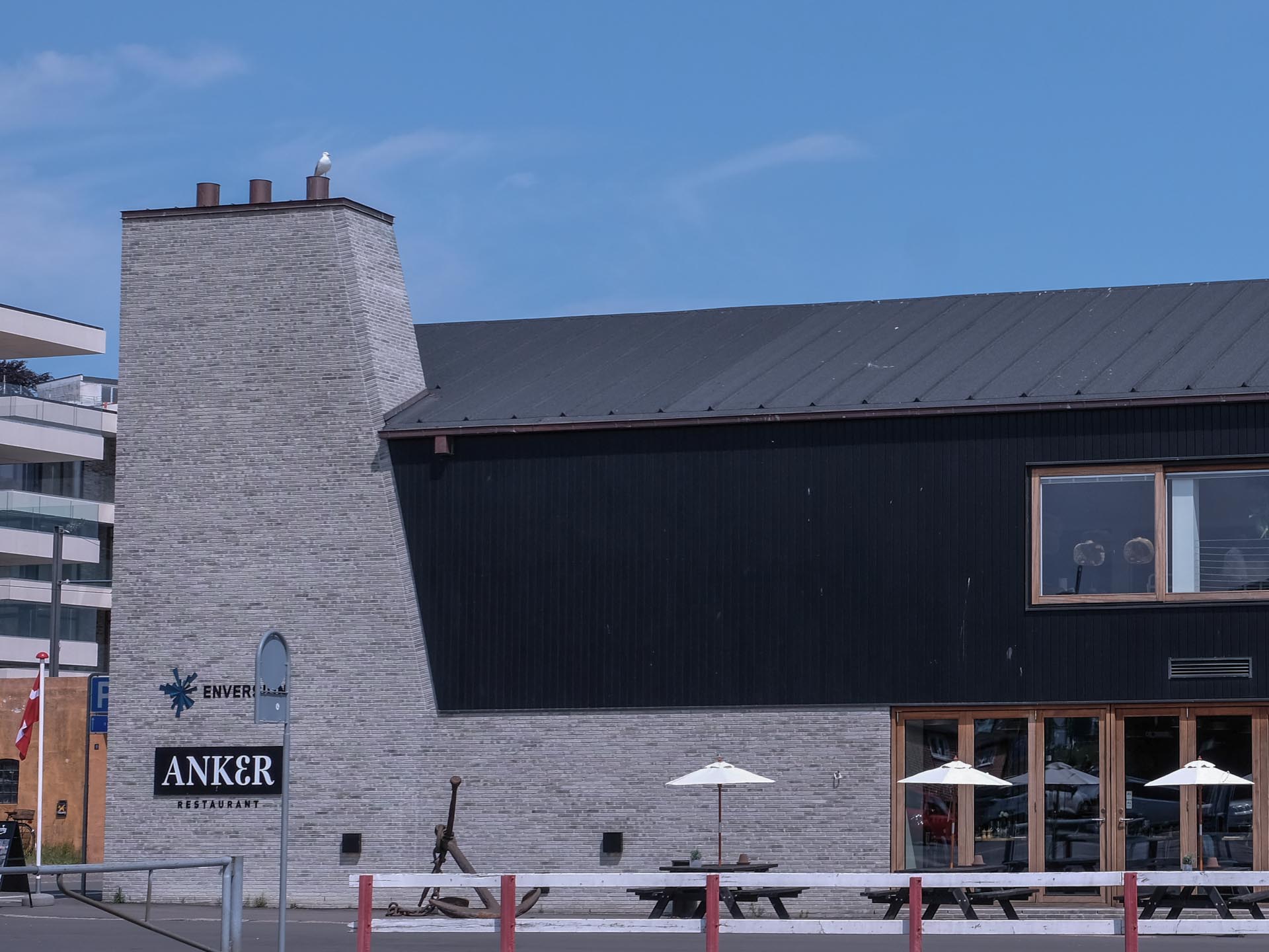 Restaurant Anker - en kombination af et pakhus i Skagen