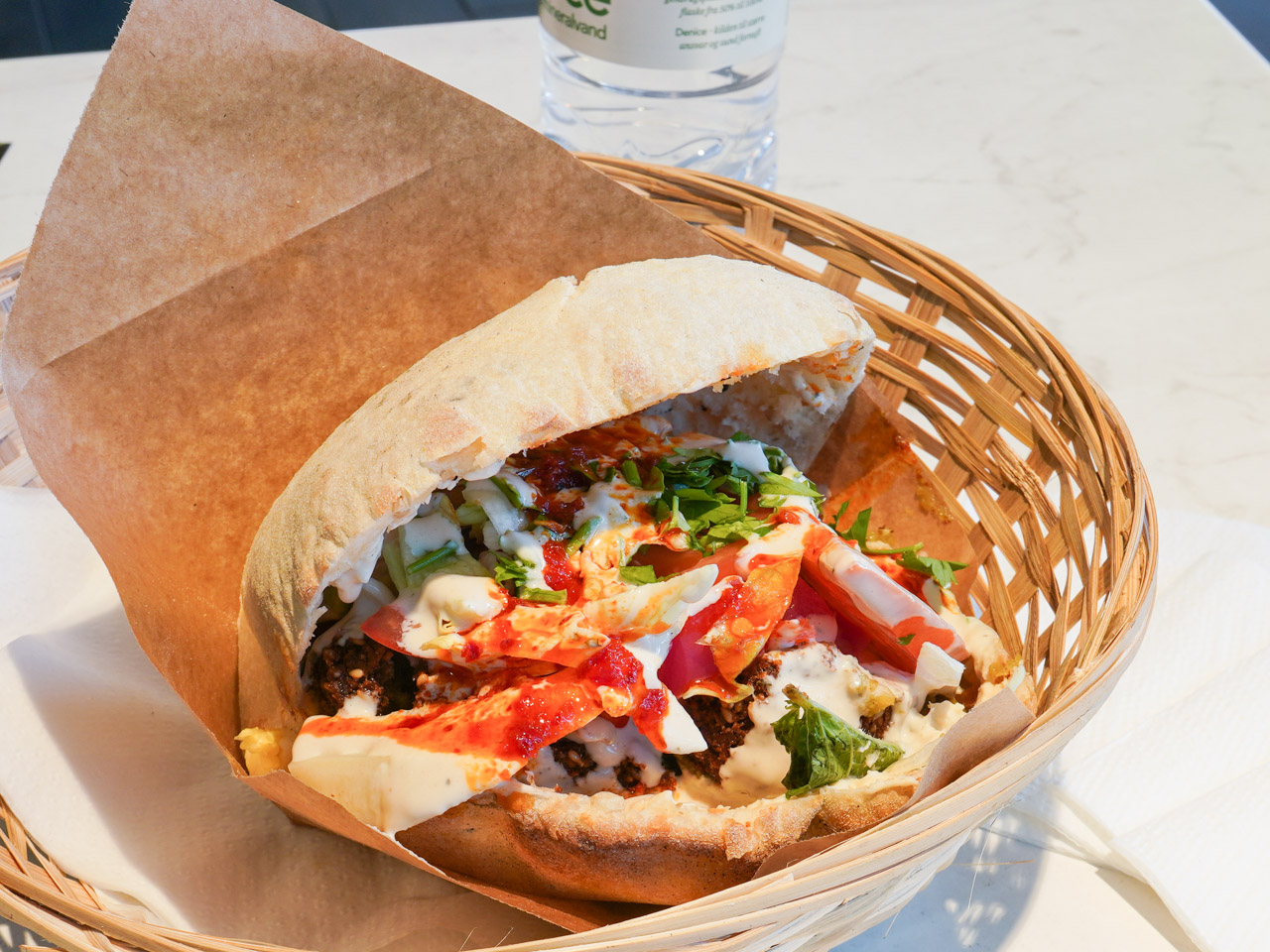 Falafel King - blandt de absolutte bedste falafler - pita, ruller...