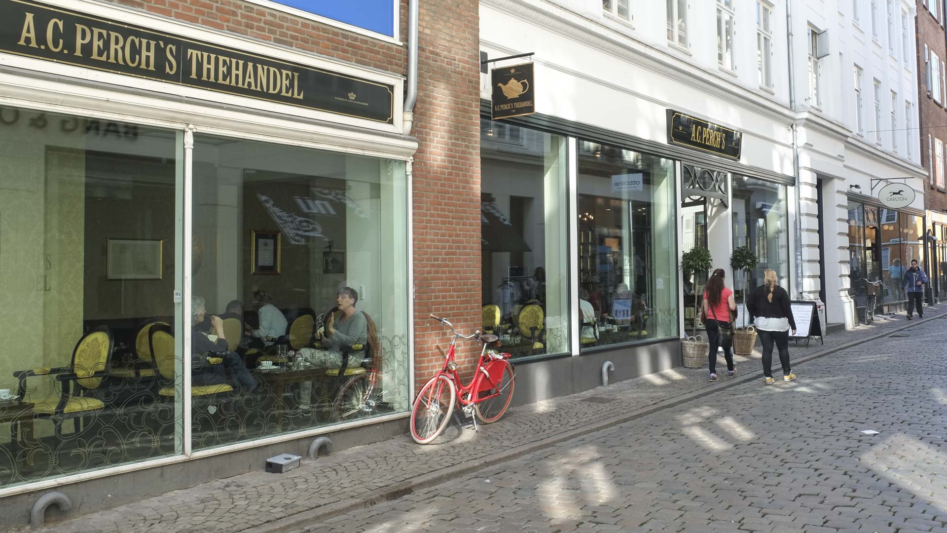 A. C. Perch´s Thehandel - café med te i det gamle Latinerkvarter