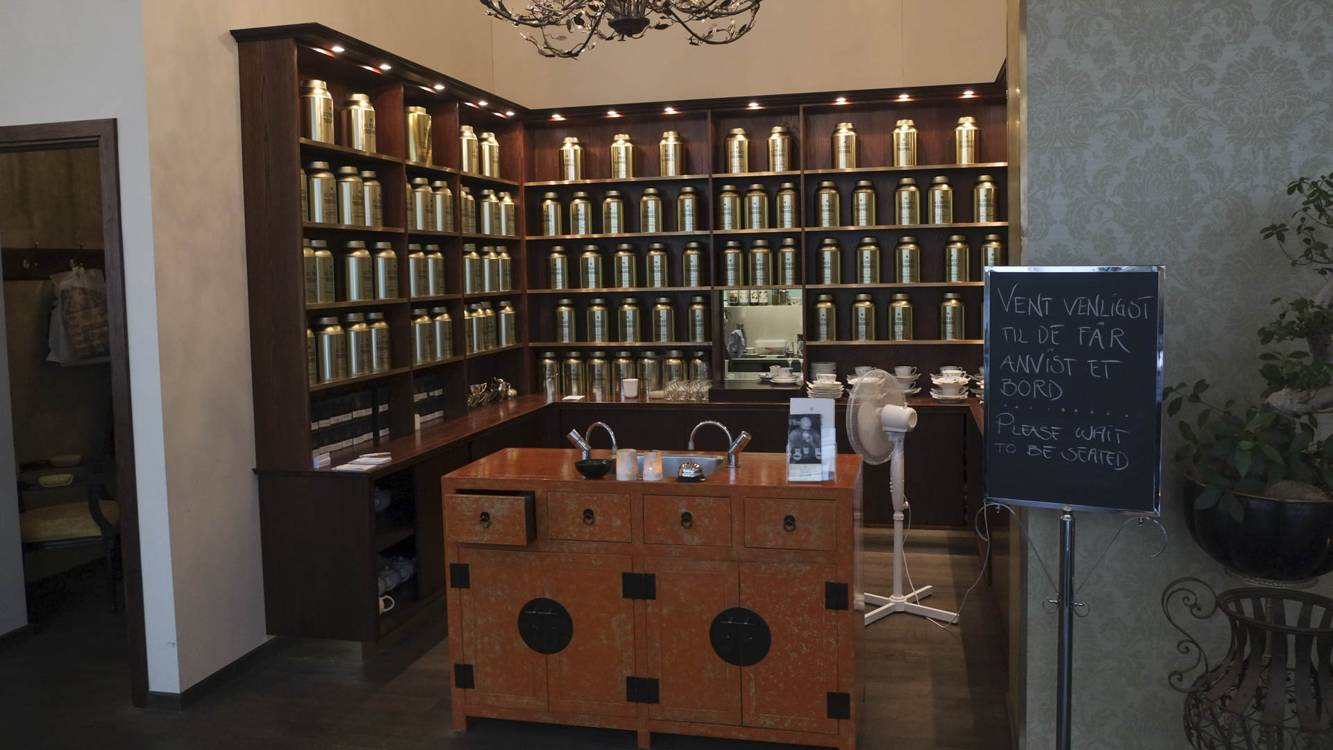 A. C. Perch´s Thehandel - café med te i det gamle Latinerkvarter