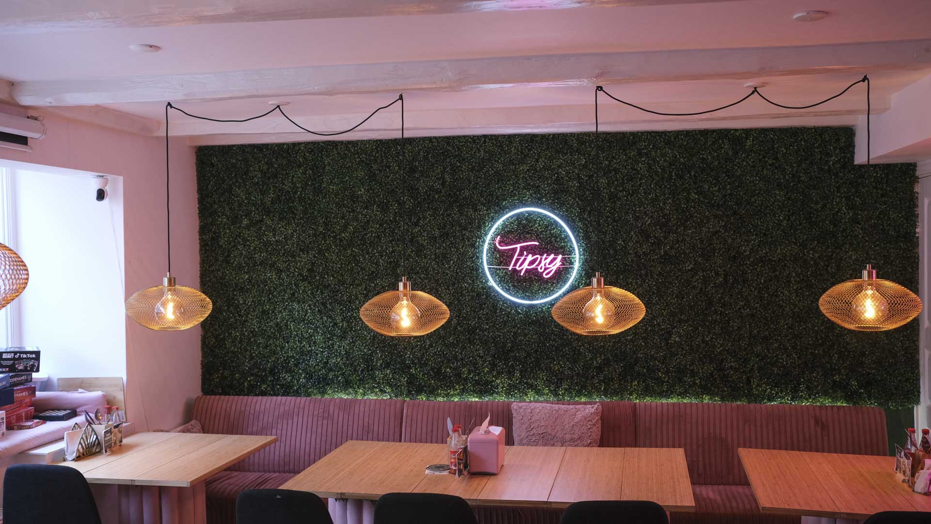 Tipsy - restaurant - vegetarisk, amerikansk og mexicansk comfort