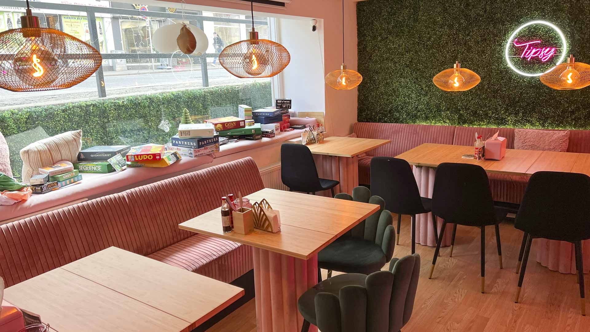 Tipsy - restaurant - vegetarisk, amerikansk og mexicansk comfort