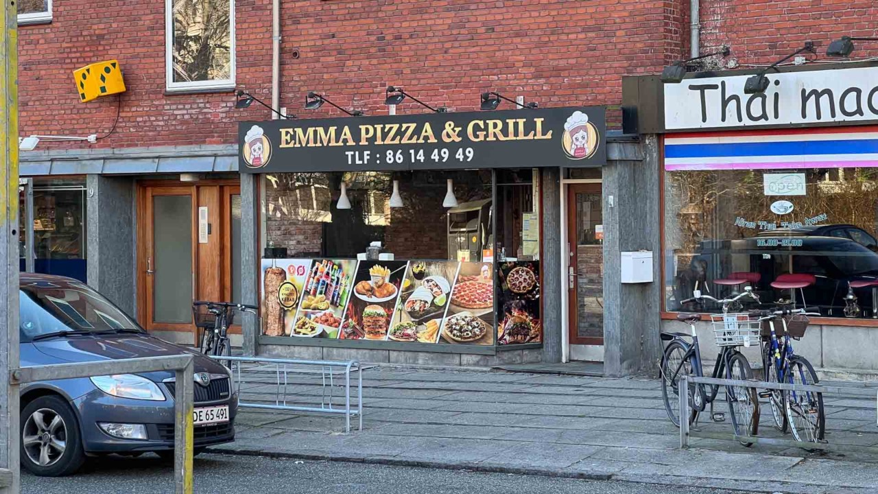 Emma Pizza & Grill - fastfood på Langenæs