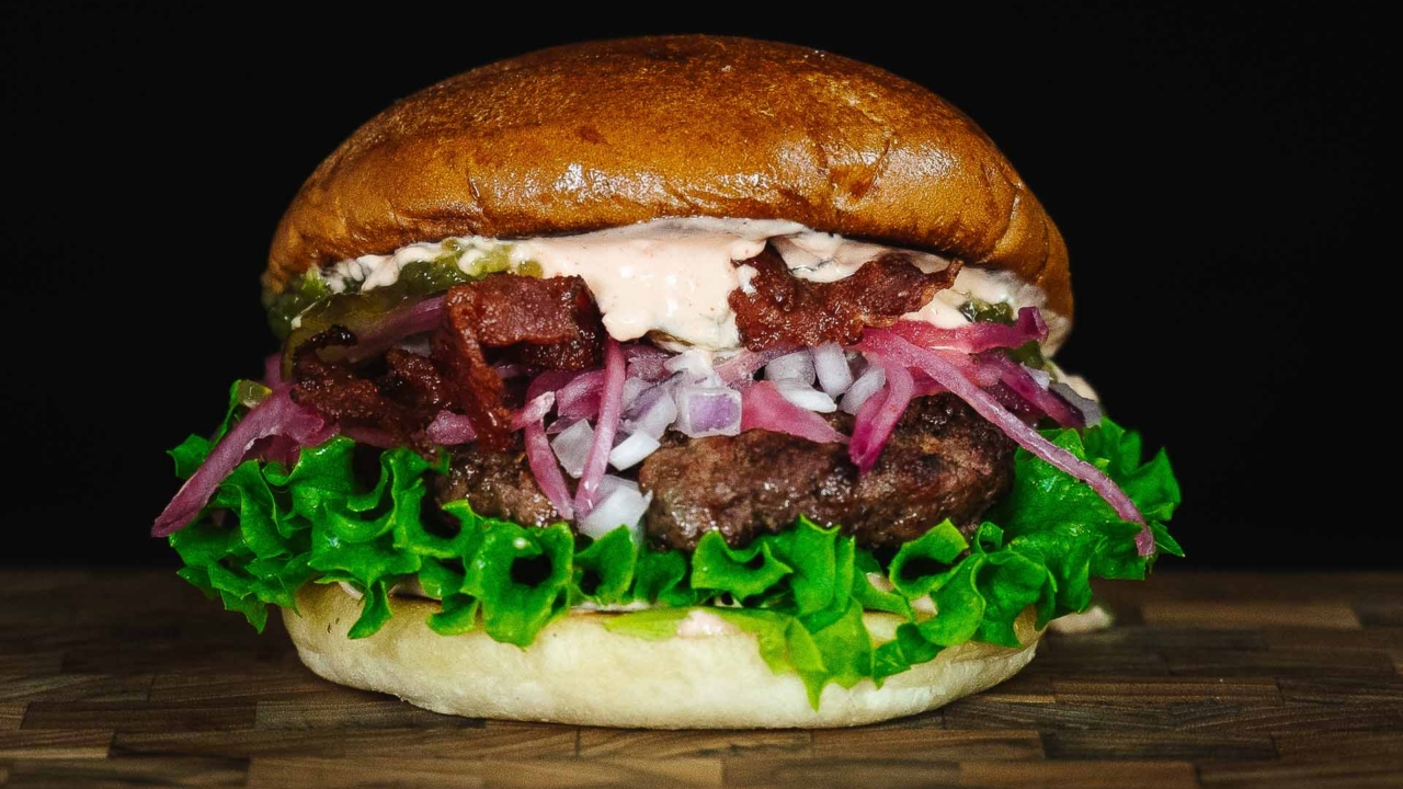 Flame Burger i Viby - saftige og smagfulde burgere