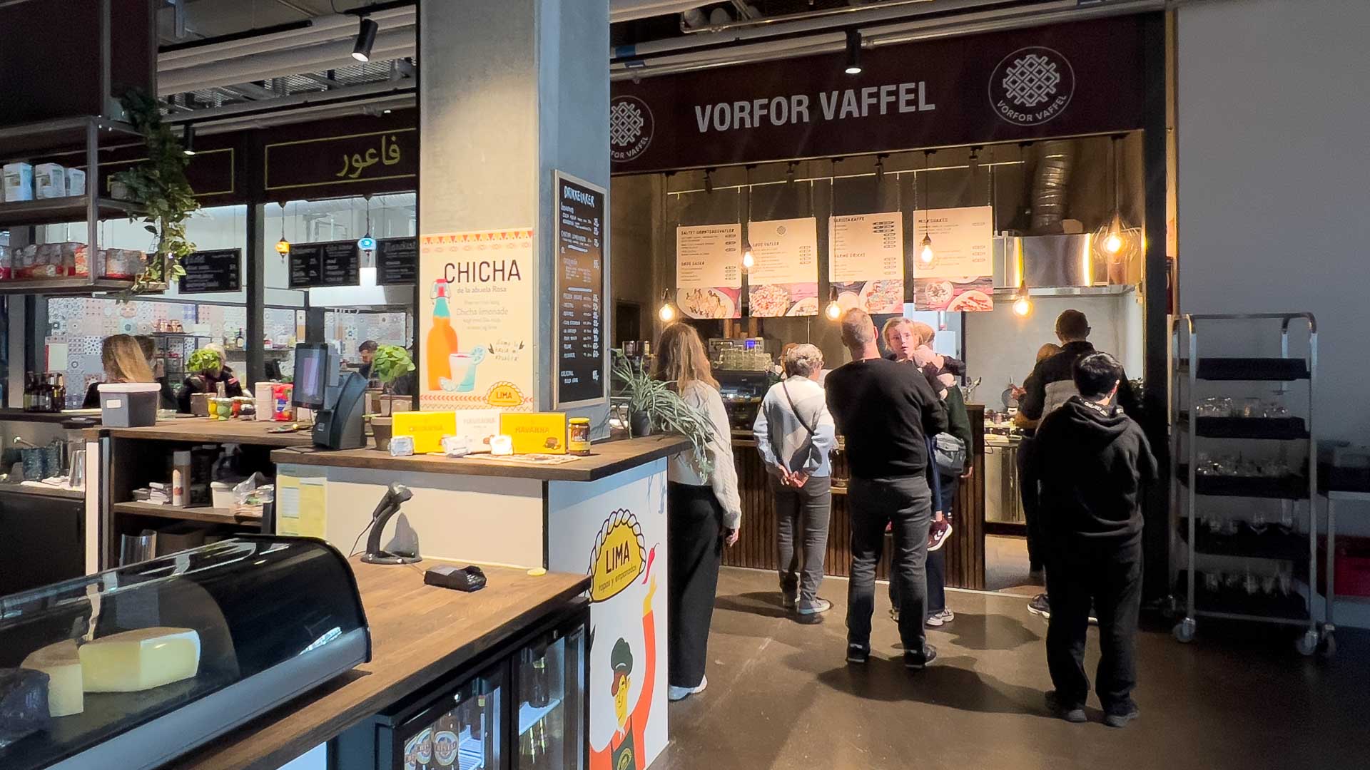 Vorfor Vaffel - belgiske vafler med toppings i alle afskygninger