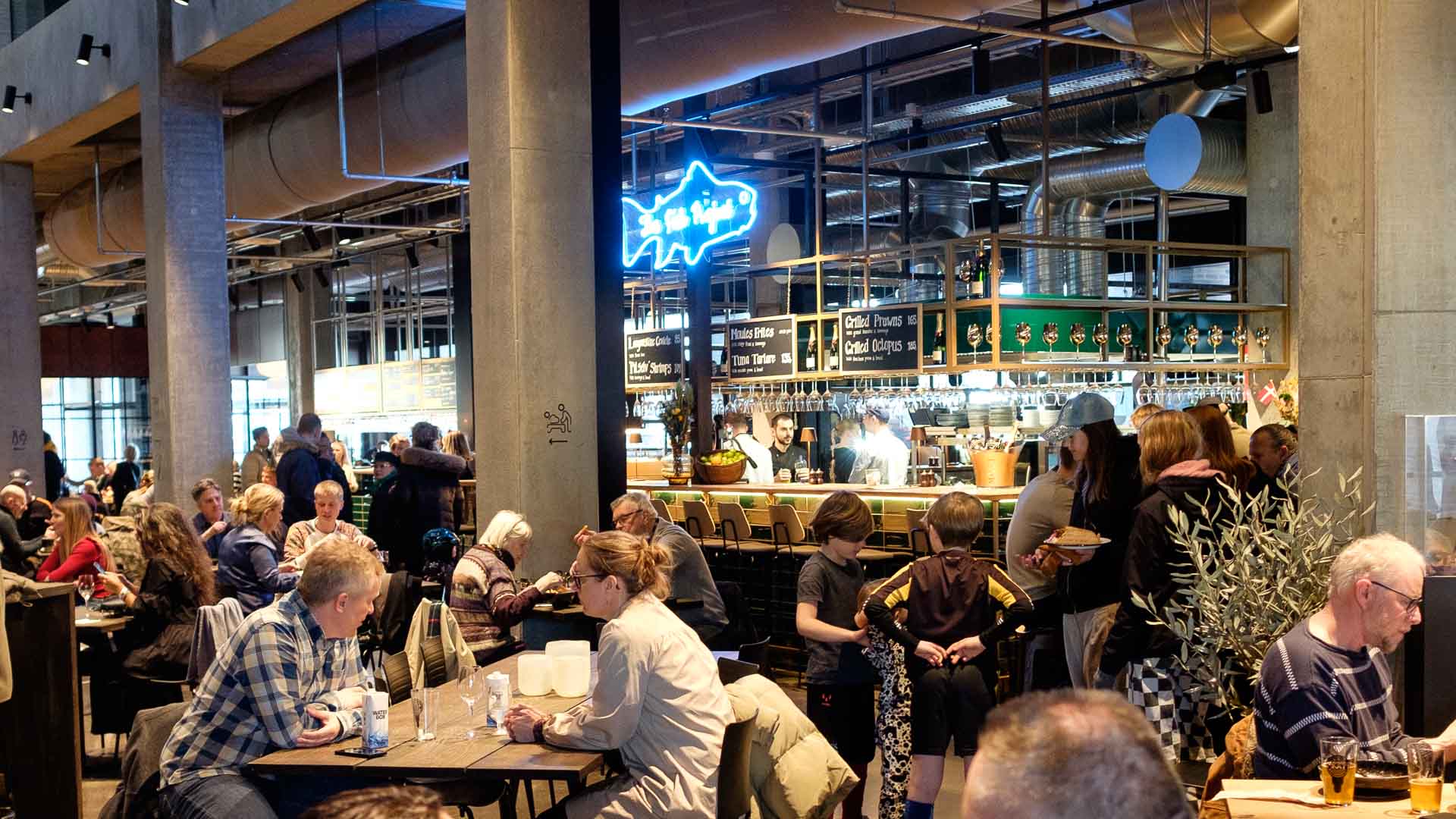 Fish Project Bistro på Aarhus Ø