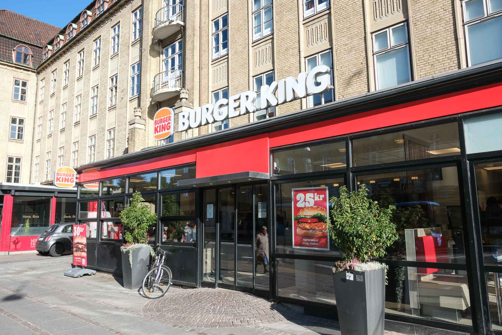 Burger King på Banegårdspladsen i Aarhus