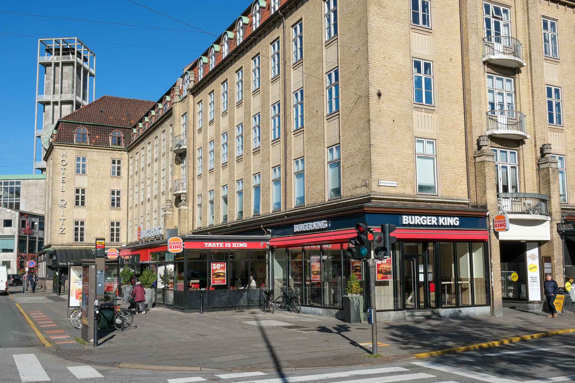 Burger King på Banegårdspladsen i Aarhus