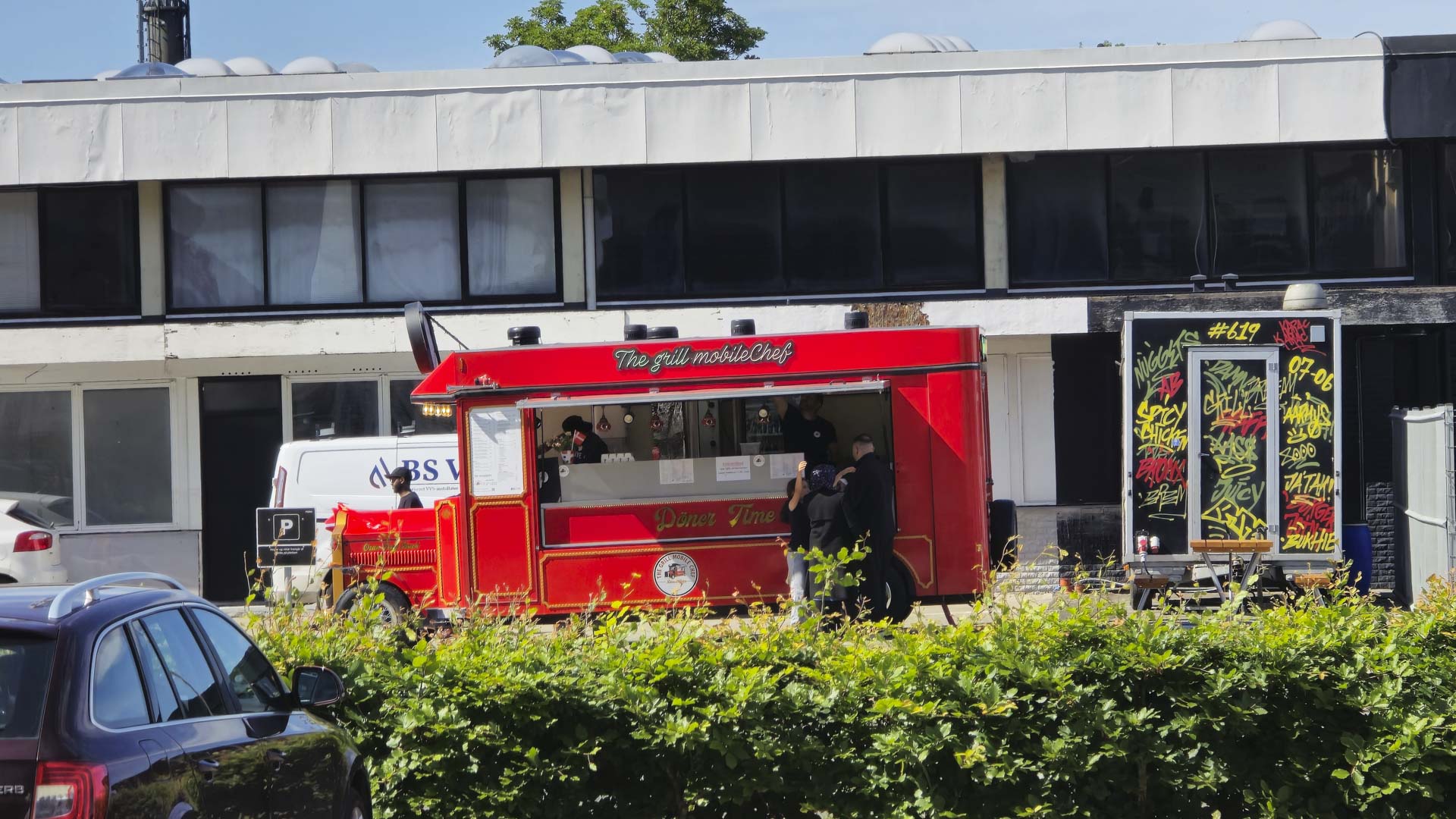 The Grill Mobile Chef på Søren Frichs Vej