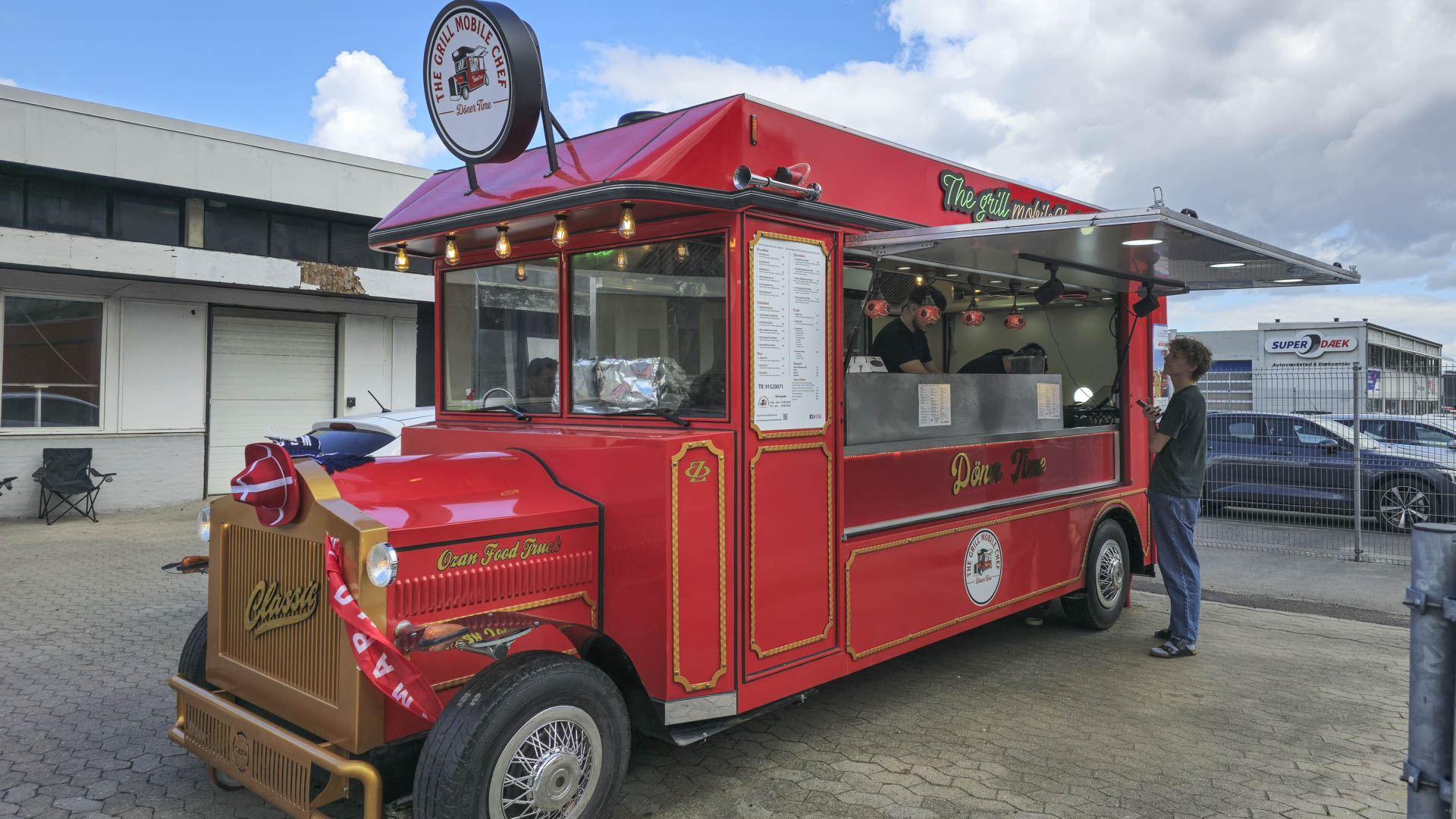 The Grill Mobile Chef på Søren Frichs Vej