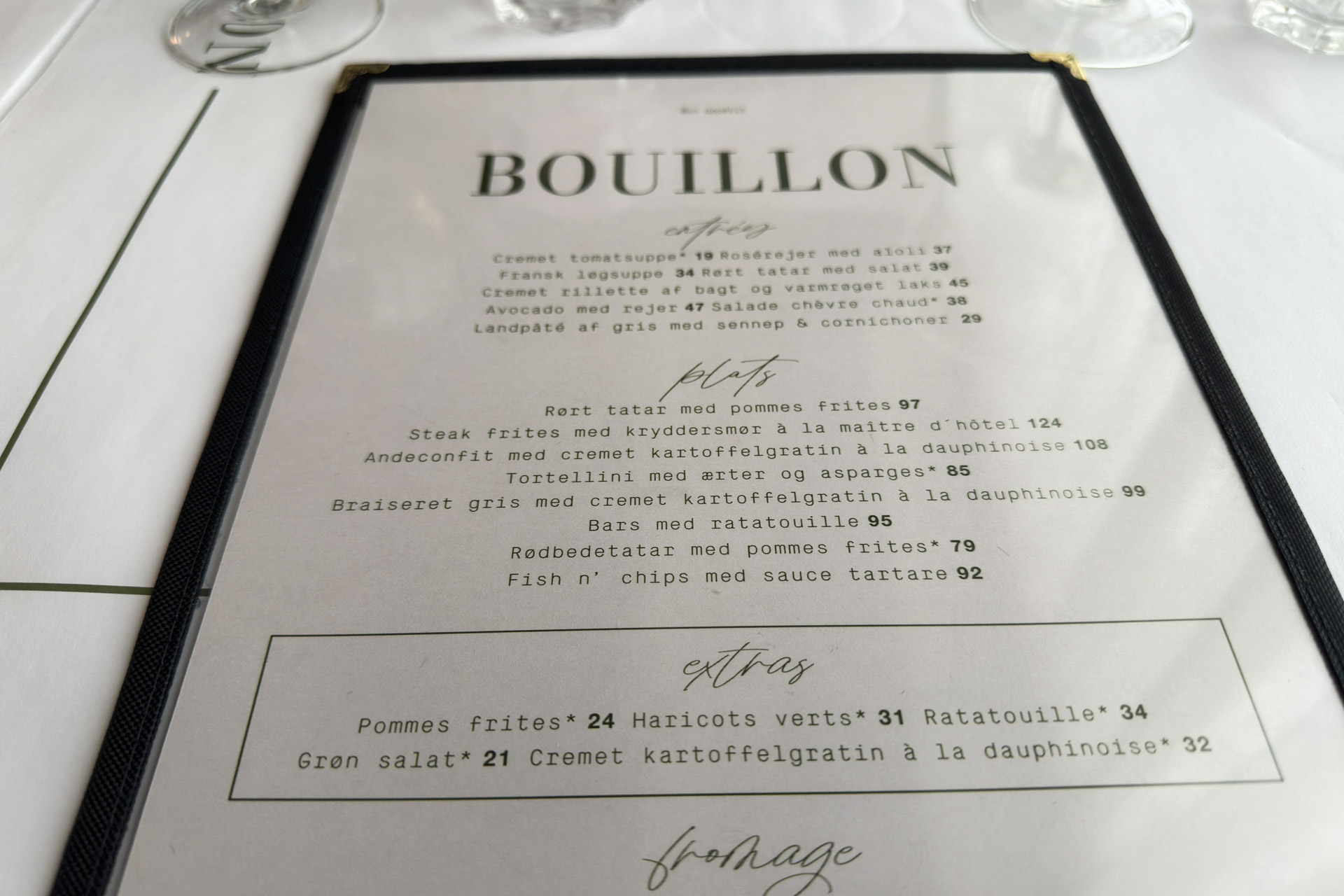 Restaurant Bouillon i Aarhus