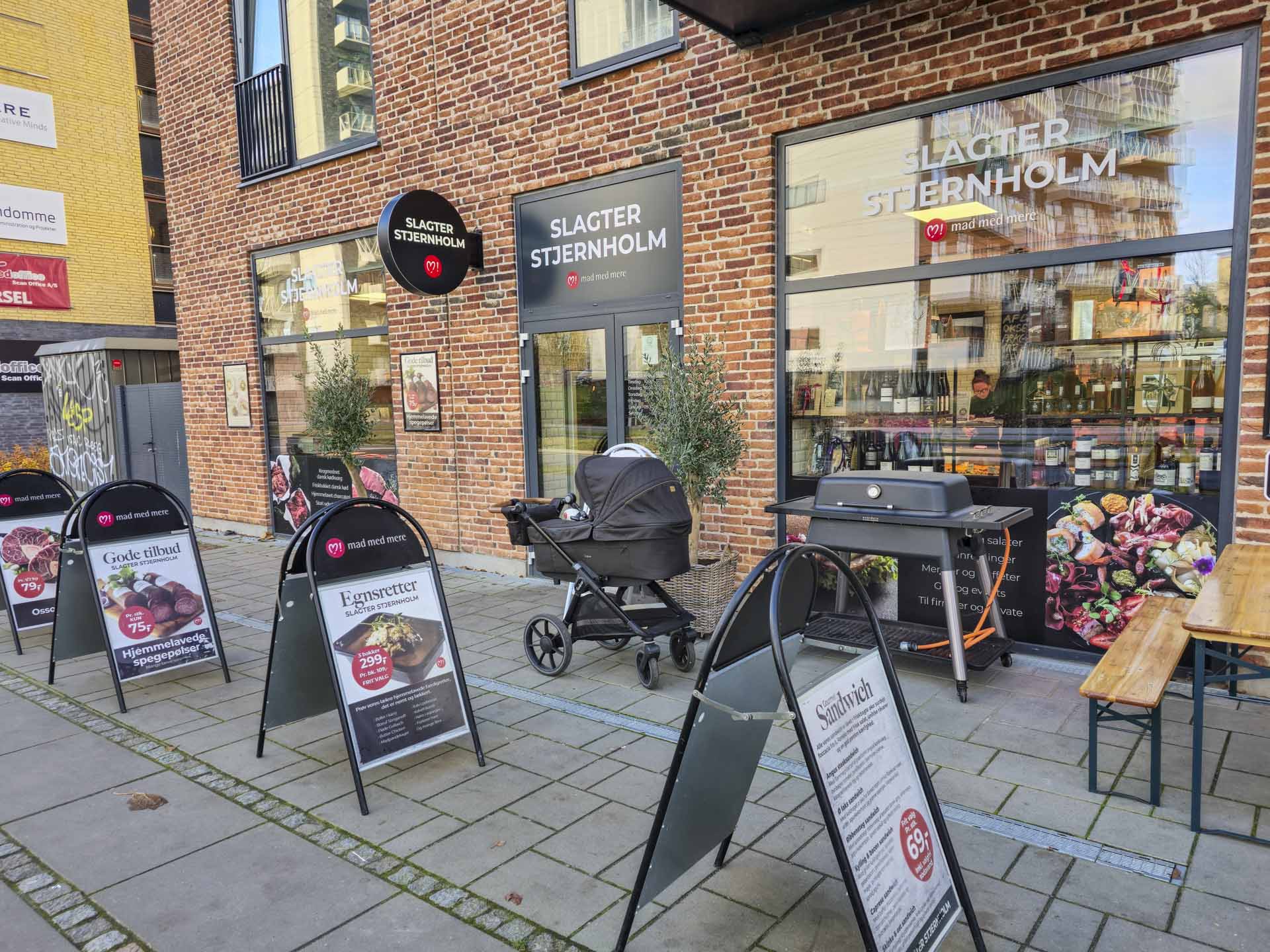 Slagter Stjernholm - håndmadder, smørrebrød, stjerneskud...