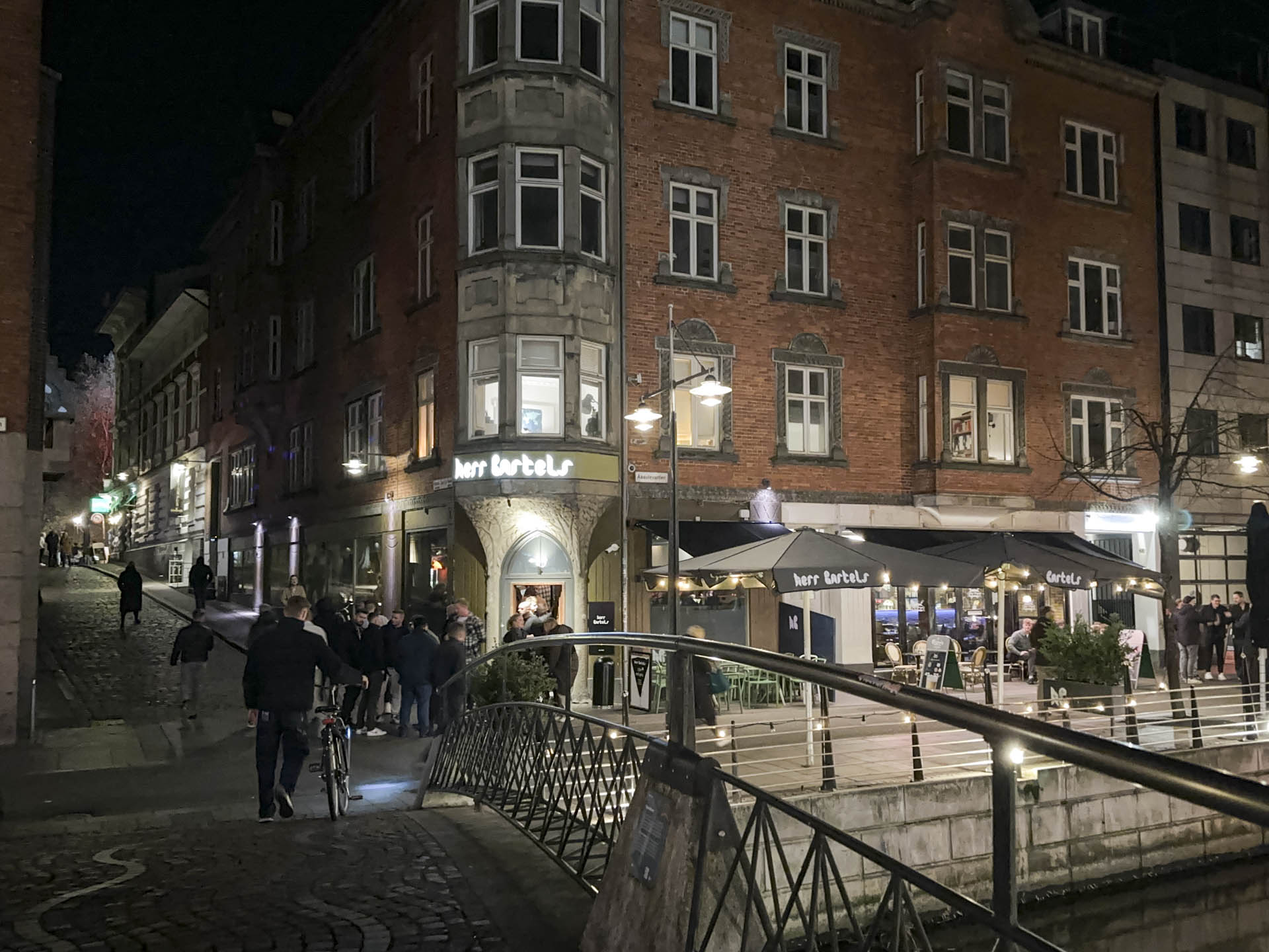 Profil: Herr Bartels ved åen i Aarhus