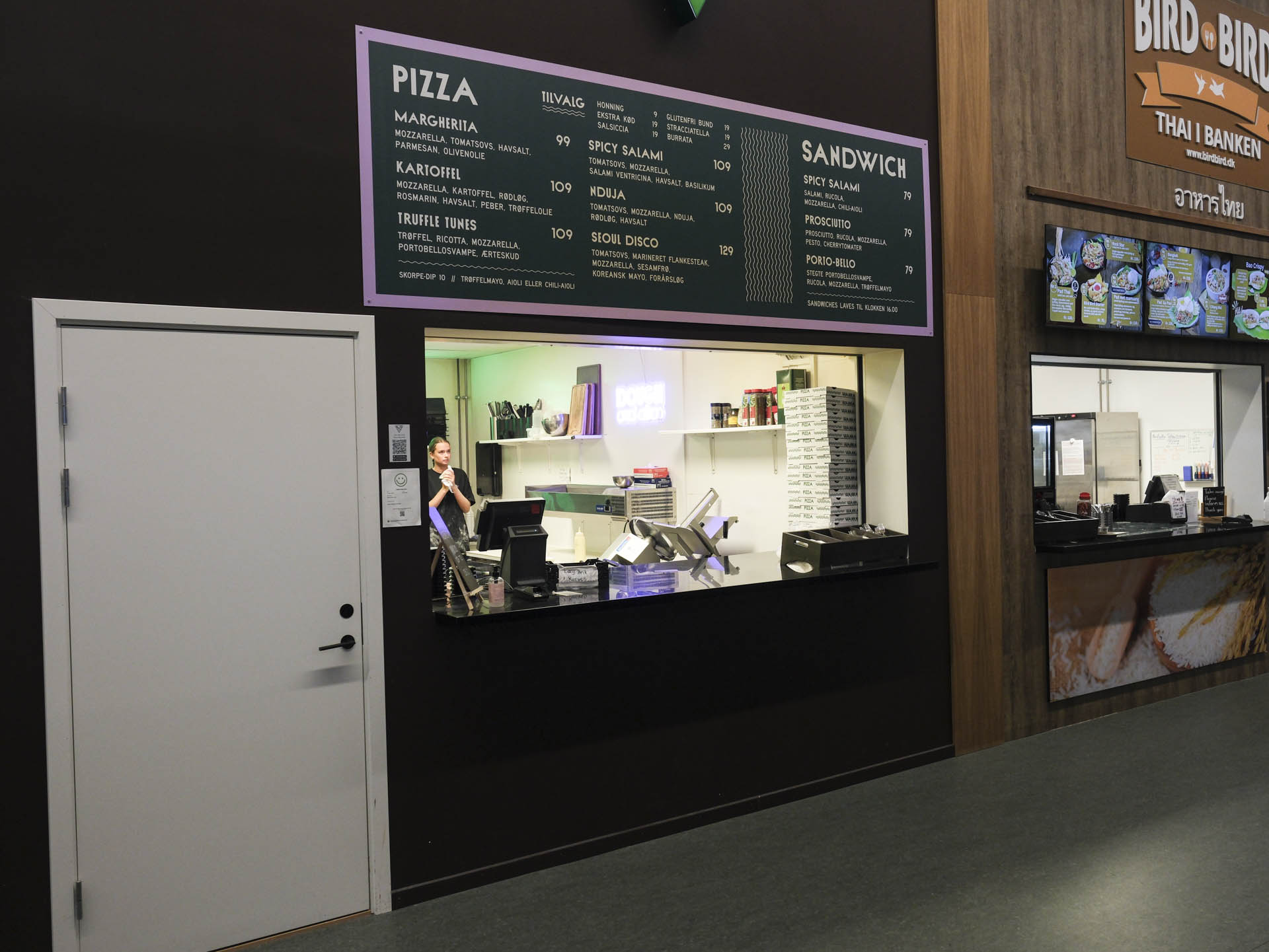 Bello Pizza Club i BANKEN ved Domkirken i Aarhus C