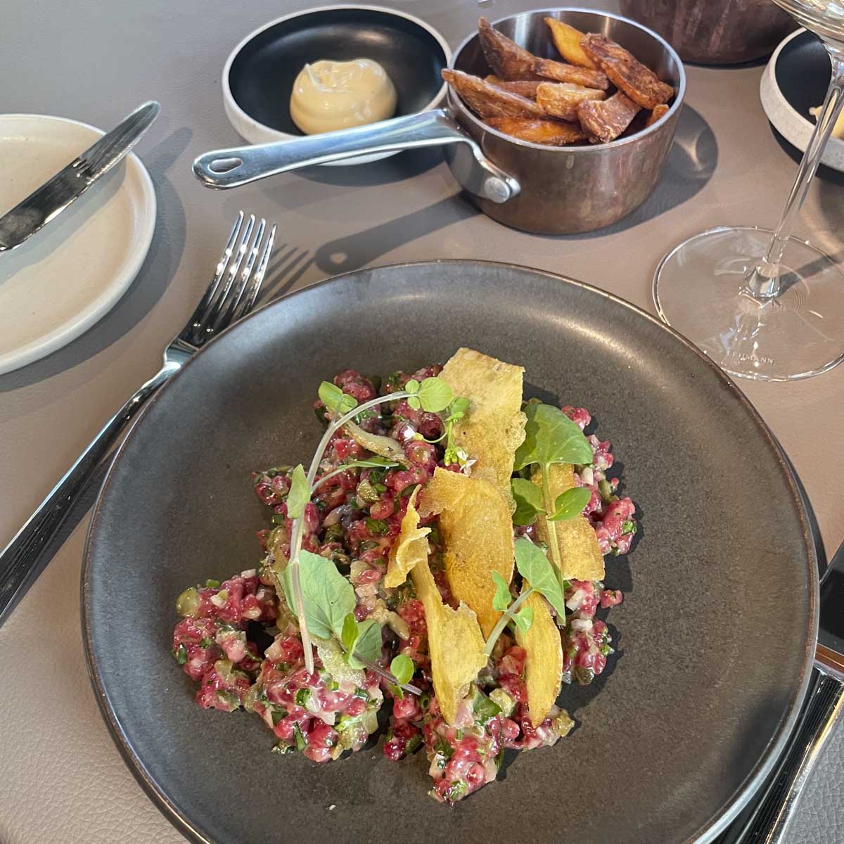 Tiende – Restaurant på Aarhus Ø | Udsigt fra toppen af Nicolinehus